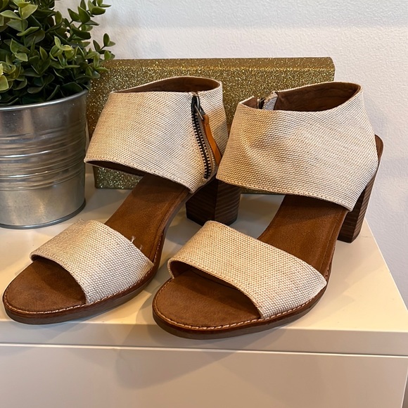 Toms | Shoes | Toms Majorca Sandal Ivory | Poshmark